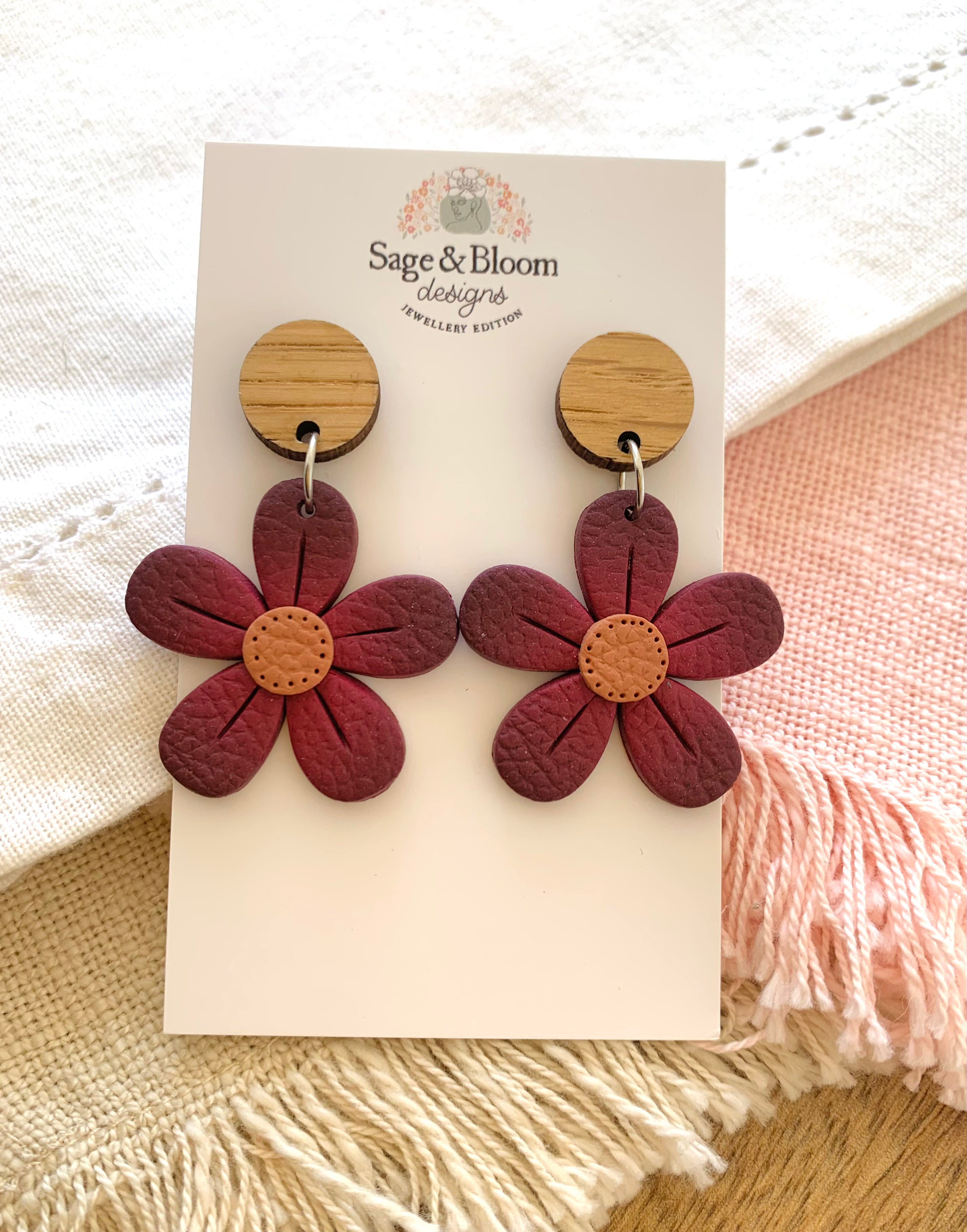 Leather Look Bloom Ombre #2 – Sage & Bloom Designs